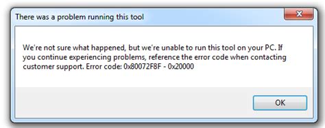 Windows 7 Error Message