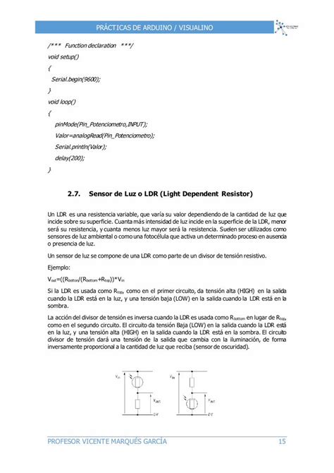 Pdf PrÁcticas De Arduino Visualino ¡cticas Arduino