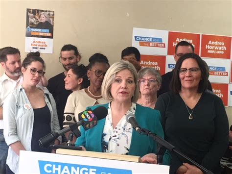 Andrea Horwath Sells Ndp Message In Dundas Hamilton Globalnewsca