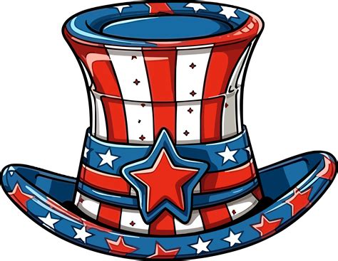 Uncle Sam Hat Illustration Ai Generative 31425343 Png