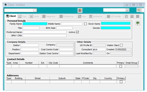 Opening And Creating Client Files Tres Technologies
