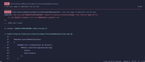 Testing Pagination On Relation Manager Filament