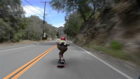 Clayton Arthurs Downhill Skateboarding In California Youtube