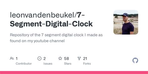 Github Leonvandenbeukel Segment Digital Clock Repository Of The Segment Digital Clock I