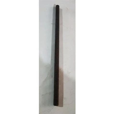 Black Oxide Coating 9inch Mild Steel Fully Threaded Stud At 60 Kg In