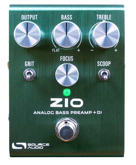 The Zio Analog Bass Preamp Di Total Tone Control Bass Gear Magazine