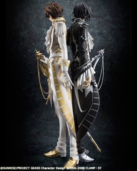 Code Geass Lelouch And Suzaku Back To Back In Gem Figure Figure