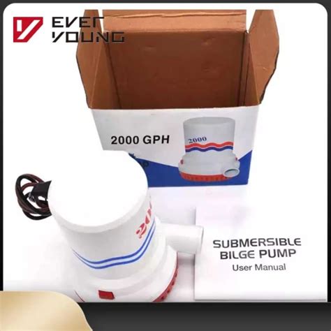 Automatic Submersible Boat Bilge Water Pump 12V 24V 1500gph Auto With