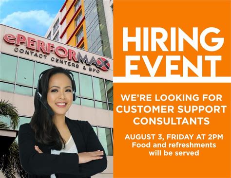 Epx Eperformax Contact Centers On Linkedin Eperformax Hiring Epcebu Epproud
