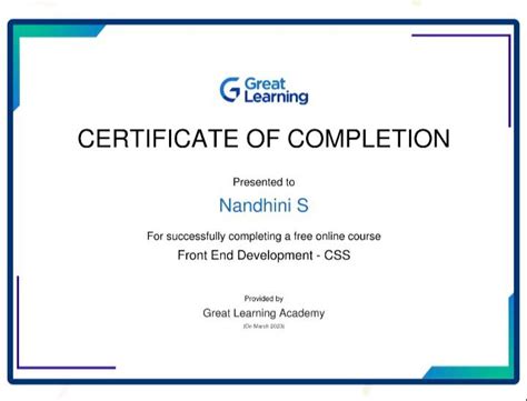 Nandhini S On Linkedin Front And Development Css