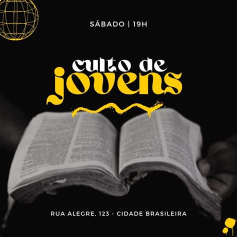 Modelos De Culto De Jovens Customizáveis E Grátis