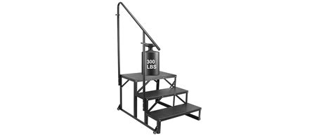 Amazon Karpevta RV Steps With Handrail Hot Tub Steps With Handrail