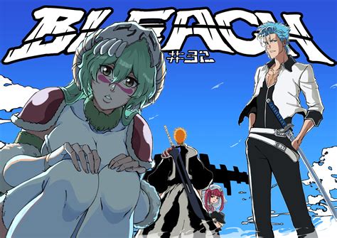 Shaolong Dokugamine Riruka Grimmjow Jaegerjaquez Kurosaki Ichigo