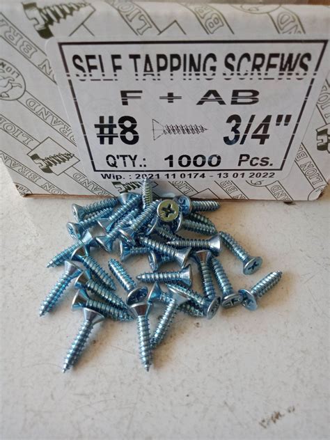 Sekrup Tapping Sekrup Fab 8x34 2cm Lion Baut Tapping Paket 100pcs Lazada Indonesia