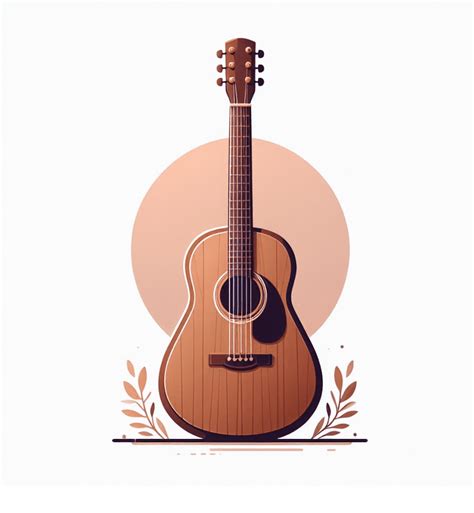 Acoustic Guitar Clipart Image Png Clipartworld