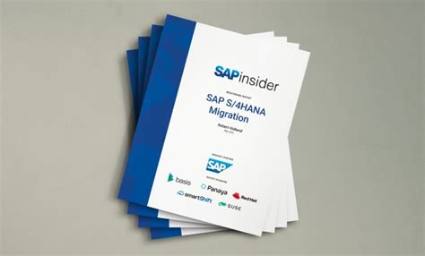 Webinar On Demand SAP S 4HANA Migration Benchmark Report 2022 SAPinsider