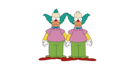 Homie The Clown Homer Simpson And Krusty The Clown The Simpsons