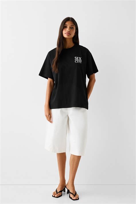 Bershka Kısa Kollu Sex And The City Oversize T Shirt Fiyatı Yorumları