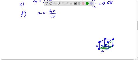 Solved Body Centered Unit Cell A How Many Unit Cells Share The Center Atom Of The Body