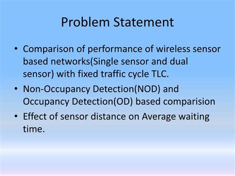 Ppt Wireless Sensor Based Traffic Light Control Powerpoint Presentation Id3368264