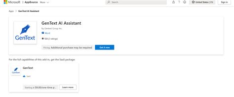 Gentext Ai Assistant For Ms Word Ai Tool Review Pricing And