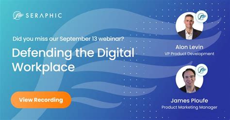 Seraphic Security On Linkedin Webinar Digitalworkplace Exploits Dataloss Chatgpt