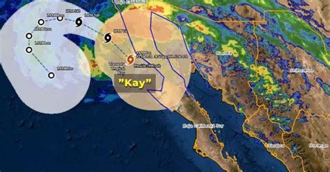 Huracán Kay Se Degrada A Tormenta Tropical ¿se Va De Bc