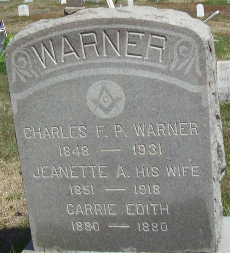 Carrie Edith Warner 1880 1880 Find A Grave Memorial