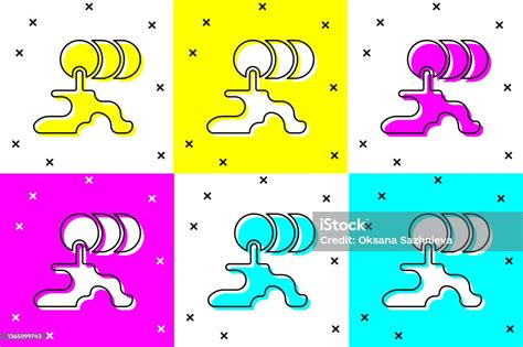 색상 배경에 격리된 배럴 오일 누수 아이콘을 설정합니다 벡터 가솔린에 대한 스톡 벡터 아트 및 기타 이미지 가솔린 개념 갤런 Istock