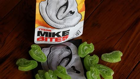 Mike Tyson Selling Cannabis Infused Edibles Shaped Like Chewed Ear As