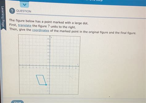 Question The Figure Below Has A Point Marked With Gauthmath
