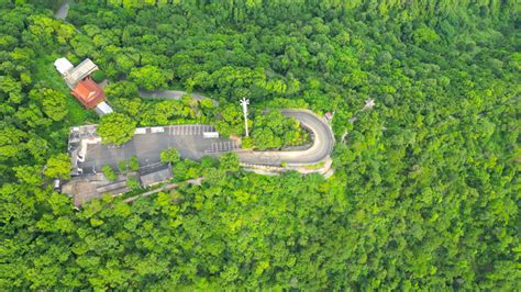 航拍湖北黄石东方山景区图片 包图网企业站
