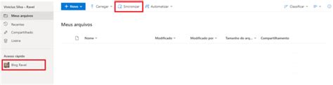Como Sincronizar Arquivos Do Sharepoint No OneDrive Blog Ravel