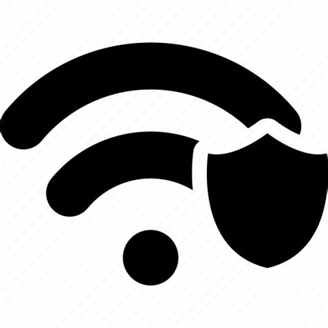 Connection Protect Safety Security Shield Wifi Wireless Icon Download On Iconfinder