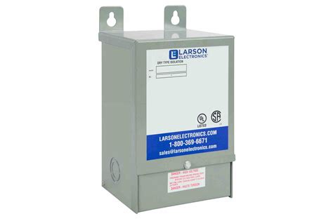 Larson Electronics 1 Kva Isolation Transformer 480v Primary 120v