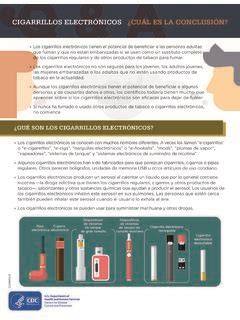 CIGARRILLOS ELECTRÓNICOS CUÁL ES LA CONCLUSIÓN cigarrillos electr