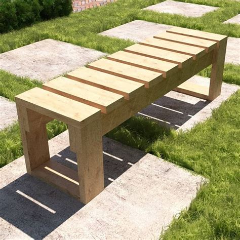 Diy Simple Patio Bench Plans Outdoor Bench Plans Pool Bench Plans