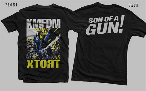 New Printed T Shirt Kmfdm Xtort Size Smlxl2 3 4 5 6 7xl Etsy