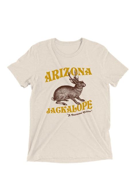 The Jackalope Tee By Kaeraz Arizona T Shirts Vintage Style Shirts