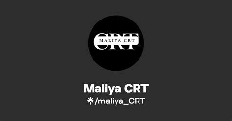 Maliya Crt Facebook Tiktok Linktree