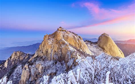 Bukhansan National Park Winter South Korea Bing K Preview