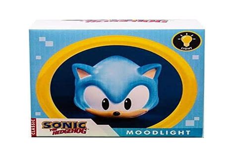Buy Fizz Creations Sonic The Hedgehog 3d Shaped Sonic Head Mood Light Sonic Soft Glow Night