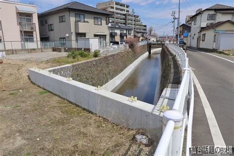 都市計画道路・宮沢根白石線の進捗状況その1「南鍛冶町工区と舟丁工区」2020年4月