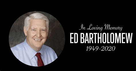 Statement On The Passing Of Former Glens Falls Mayor Ed Bartholomew