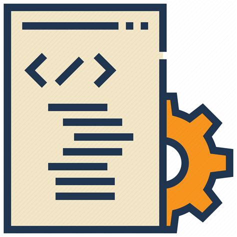 Coding Computer Language Programmer Cog Wheel Management Icon Download On Iconfinder
