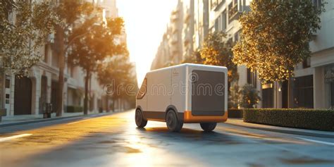 3d Delivery System Models Illustrate Logistics And Supply Chain Efficiency For Business