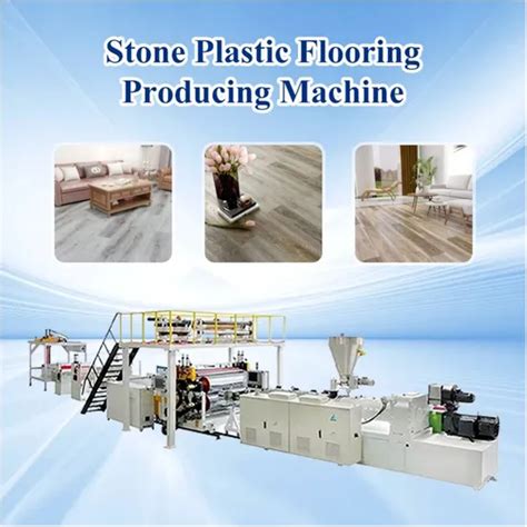 Plastic Wpc Spc Pvc Vinyl Flooring Making Machinespc Pvc Floor Tile Production Line Machine
