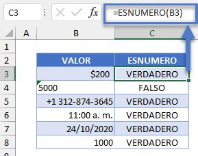 Comprobar si la Celda es un Número o un Texto Excel y Google Sheets Automate Excel
