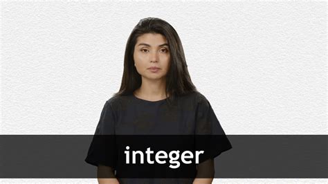 How To Pronounce Integer In American English Youtube