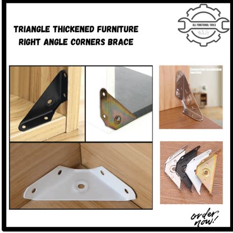 Corner Braces Right Angle Corners Brace Fixing L Triangle Thickened